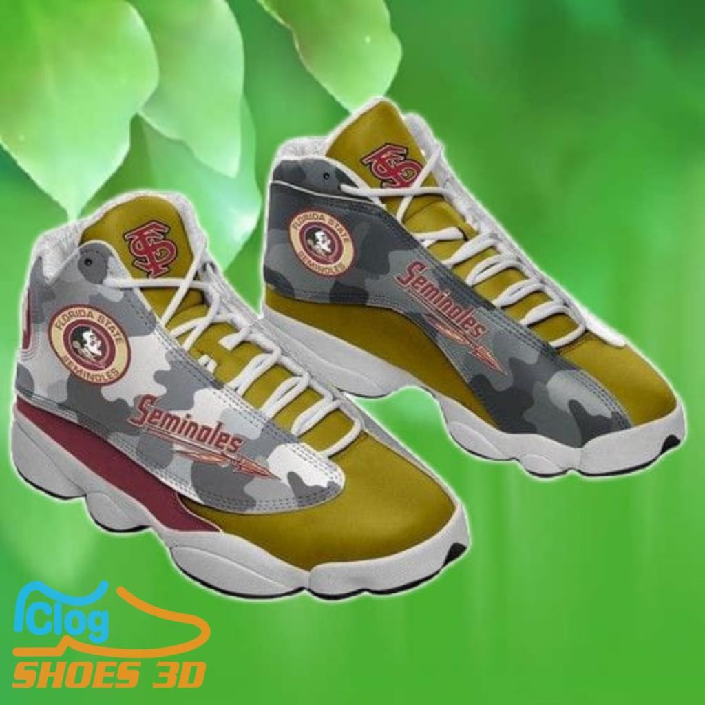 Florida State Seminoles Football Custom Tennis Shoes Air Jordan 13 ...