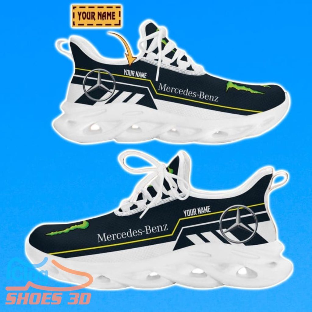 Mercedes Benz-Custom Name Max Soul Shoes Style Gift For Men And Women ...